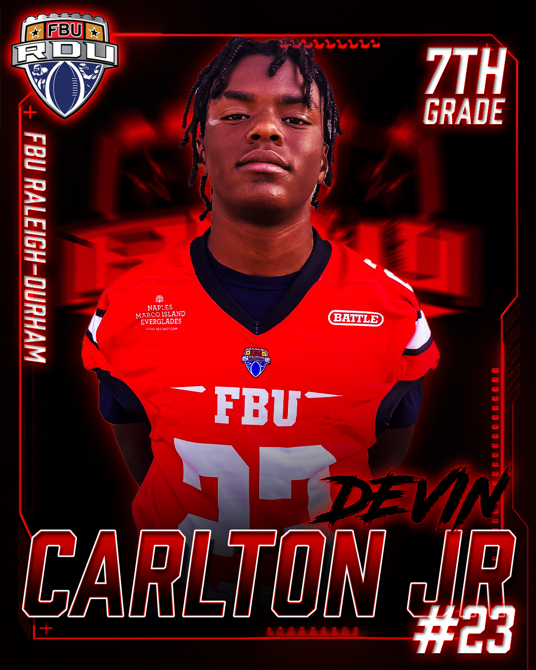 Celebrating the Rise of Devin Carlton Jr: A Future Star in Football ...